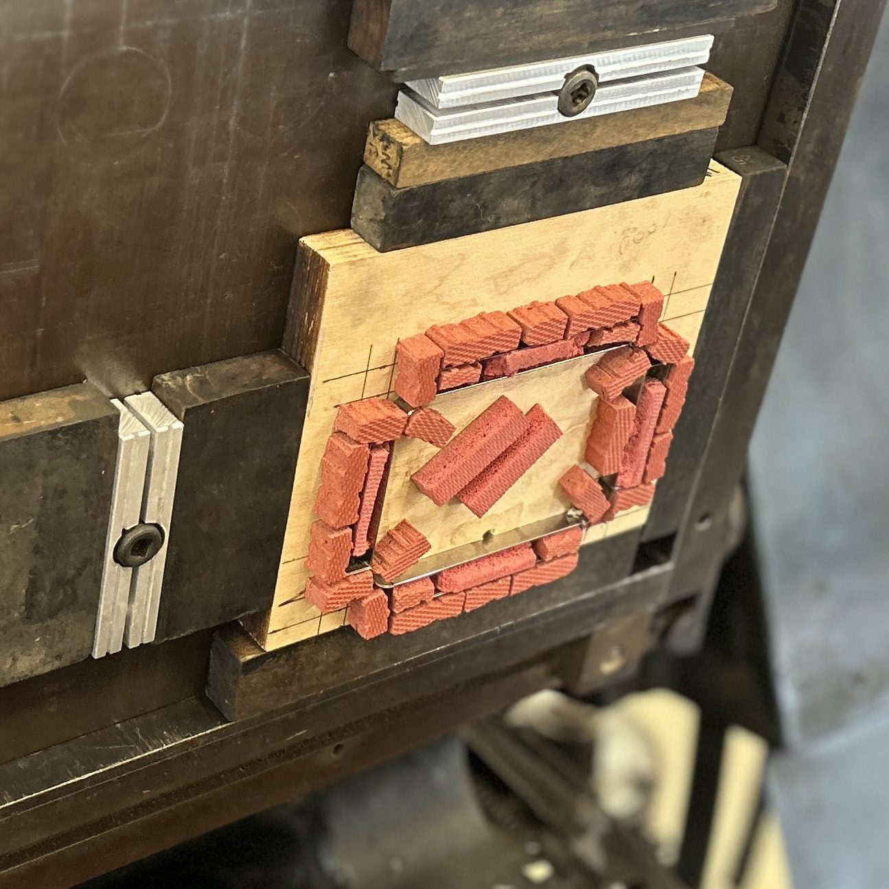 Making Die Cut Inserts with a Vintage 1951 Heidelberg Windmill ...